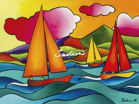 Clew Blew Limited Edition - Saileen Drumm Art